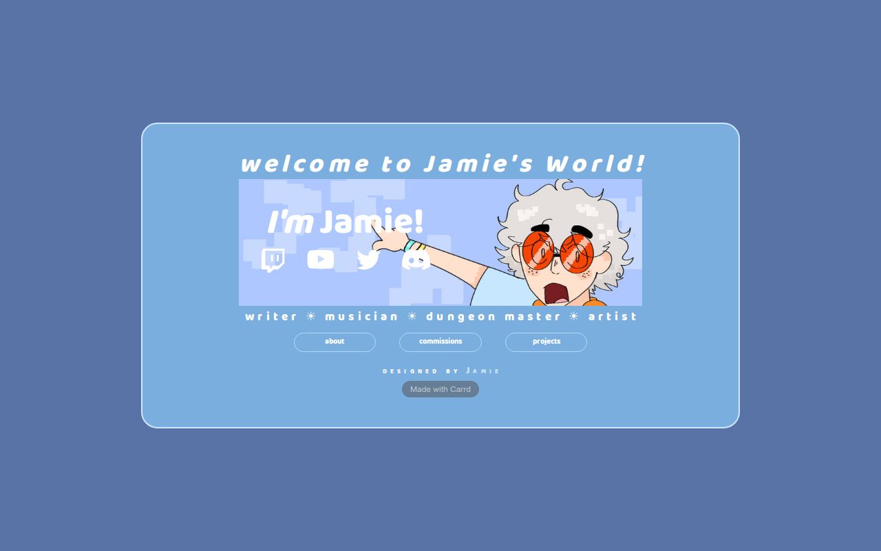 jamie's world!